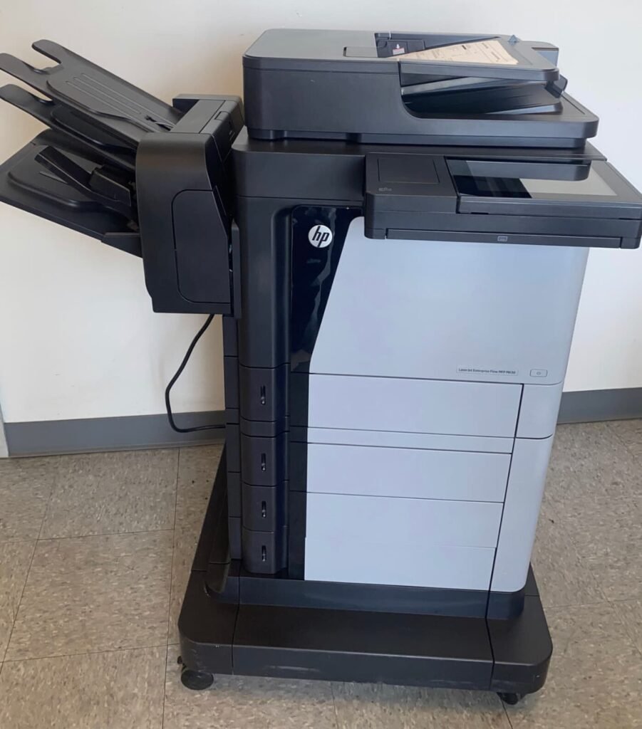 HP LaserJet Flow M630z MFP Laser printer M630 COPY FAX SCAN - INFO TECH