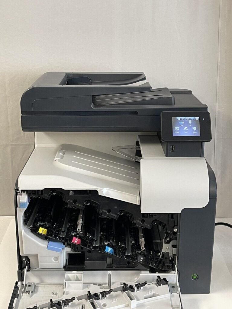 HP LaserJet Pro 500 color MFP M570dn Color All-In-One Laser Printer ...